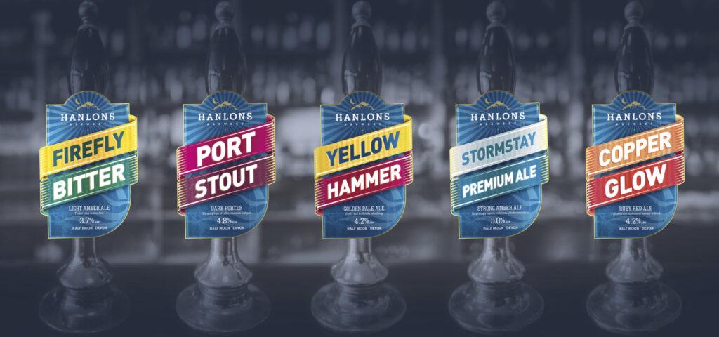 Hanlons Brewery | Chalk & Ward Branding